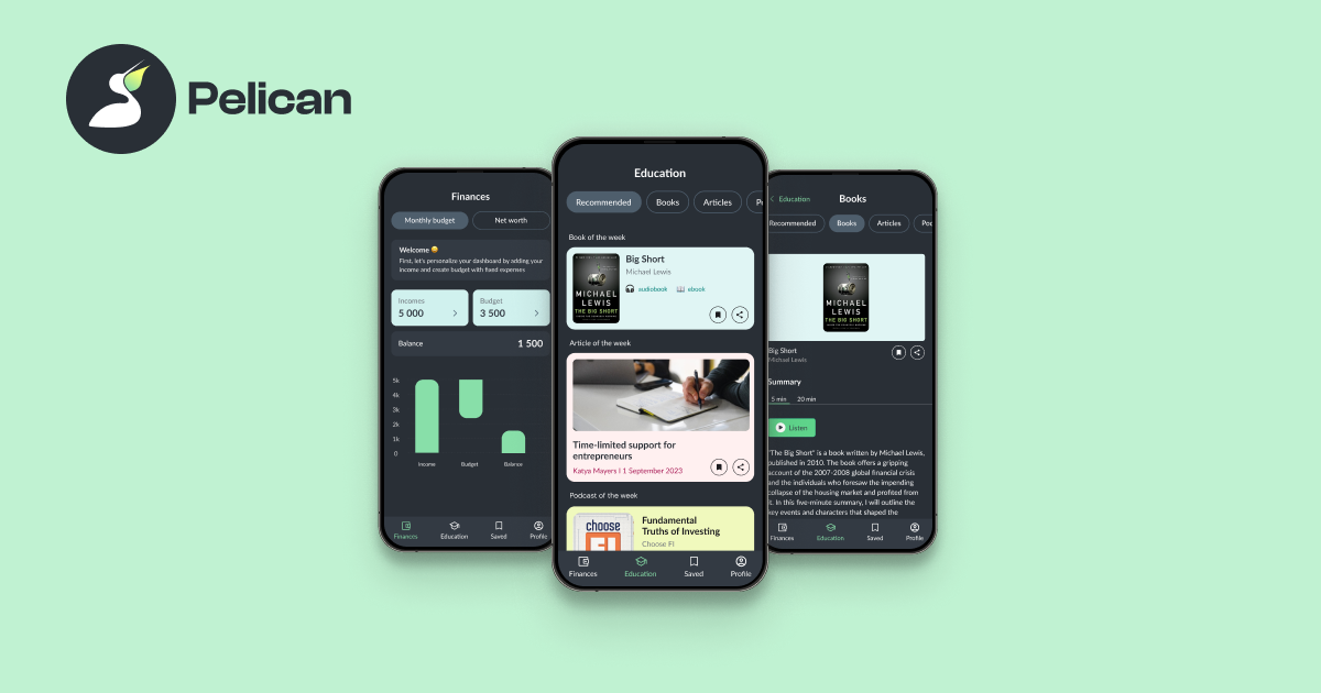 Pelican App: Master Personal Finance with AI-Powered Guidance